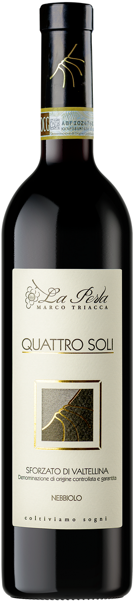 Quattro Soli - Sforzato di Valtellina 2015 la Perla di Marco Tricca ...